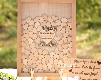 Guest book frame | Etsy