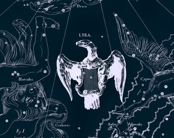 Lyra constellation | Etsy
