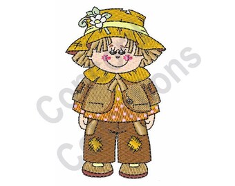 Scarecrow embroidery | Etsy