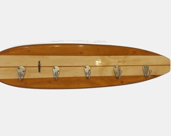 Surfboard towel rack | Etsy