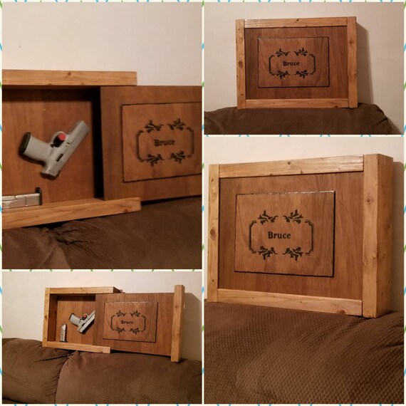 hidden gun storage wall decor