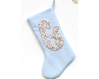 Left facing stocking | Etsy