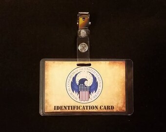 Men In Black ID Badge