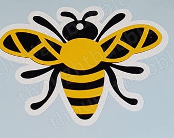 Honey bee decal | Etsy