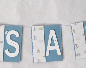 Its a boy banner | Etsy