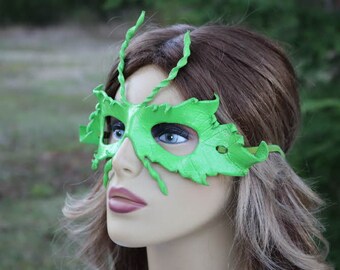 small leaf mask festival mask masquerade masks masks for