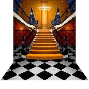 Staircase backdrop | Etsy