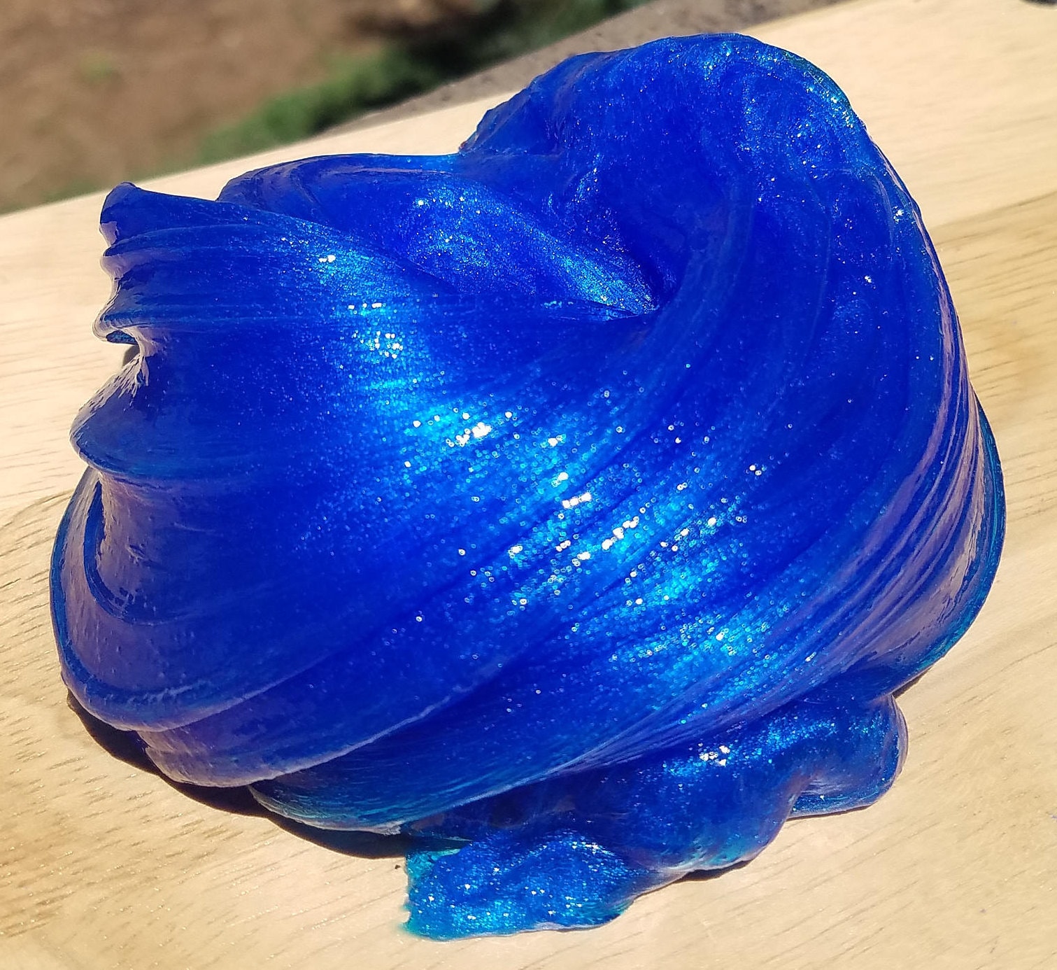 Blue Metallic Slime/Scented Metallic Slime/Scented Slime/Super