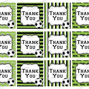 Soccer thank you | Etsy