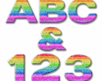 Rainbow glitter | Etsy