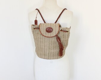 Backpack bag Large suede leather backpackHobo Barrel bag