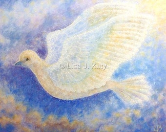 Dove painting | Etsy