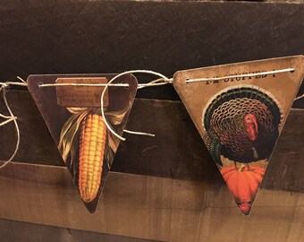 Thanksgiving banner | Etsy