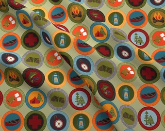 Boy scout fabric | Etsy