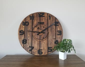 Farmhouse clock | Etsy