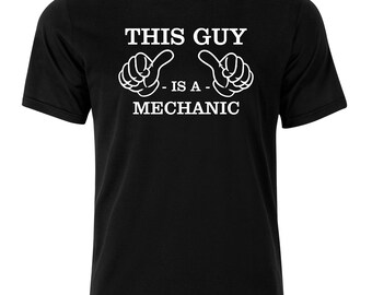Mechanic t shirt | Etsy