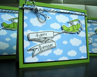 Airplane card | Etsy
