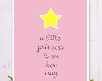 Princess on her way | Etsy