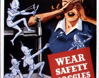 Safety posters | Etsy