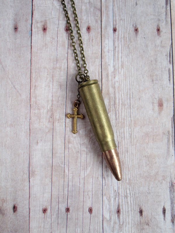 Bullet Necklace Vintage Bullet Jewelry