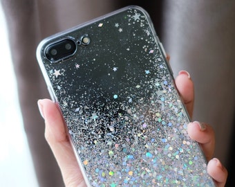 Glitter phone case | Etsy