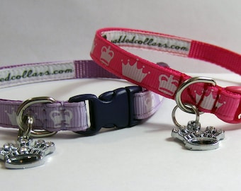 Princess dog collar | Etsy
