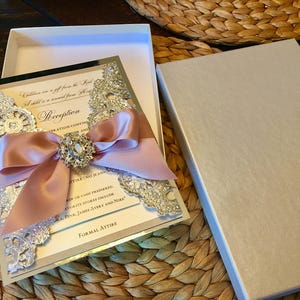 Doily invitation | Etsy