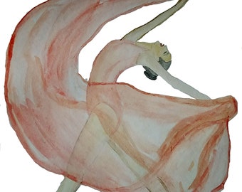 Ballerina pdf Embroidery Pattern Instant Download