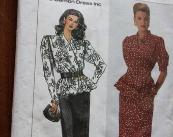 Ladies dress pattern | Etsy