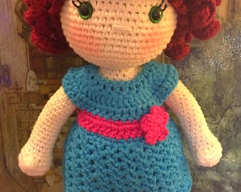 Mori Girl Doll Amigurumi Crochet Pattern Fairy Tale Kawaii