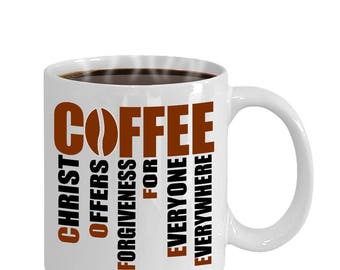 Christian coffee mug | Etsy