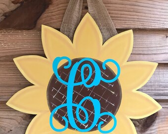 Sunflower sign | Etsy