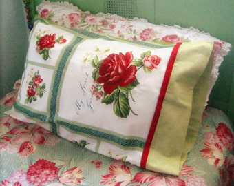 Floral pillowcase | Etsy