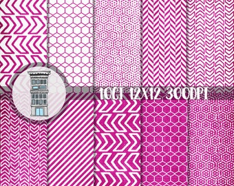 Digital Dark Valentine paper pack INSTANT DOWNLOAD Distressed