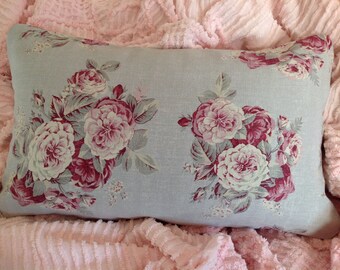 Cabbage rose pillow | Etsy