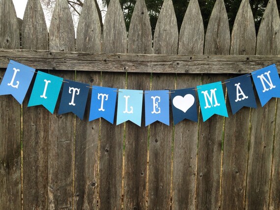 Little man banner. Little man baby shower. Baby shower banner.