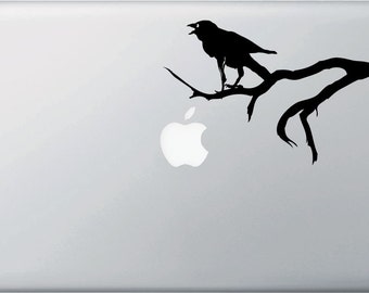 Crow decals | Etsy
