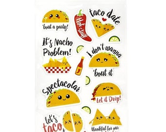 Nacho stickers | Etsy