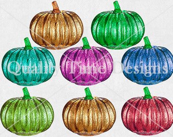 Pink pumpkin clipart | Etsy