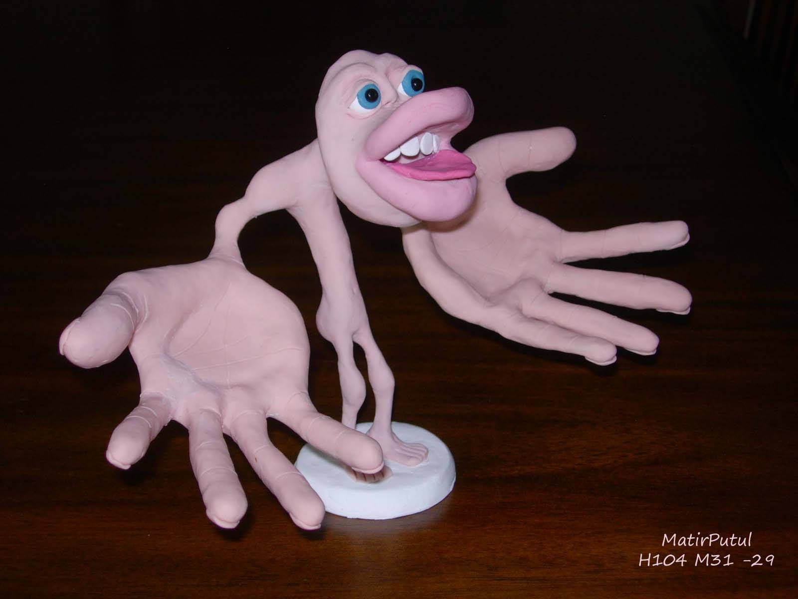 Motor Homunculus Model 6 tall Hand-sculpted to order