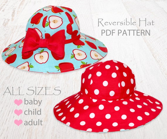 Hat Sewing Pattern Girls Sewing Pattern Pdf Childrens Sewing hat-sewing-pattern-girls-sewing-pattern-pdf-childrens-sewing