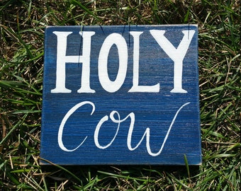 Holy cow | Etsy