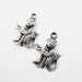 Silver Monkey Charms 20x14mm Antique Silver Monkey Pendants