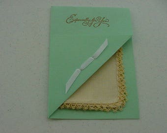 Handkerchief card | Etsy