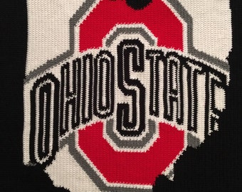 Ohio state crochet | Etsy