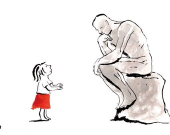 Rodin the thinker | Etsy