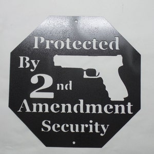 2nd amendment sign | Etsy