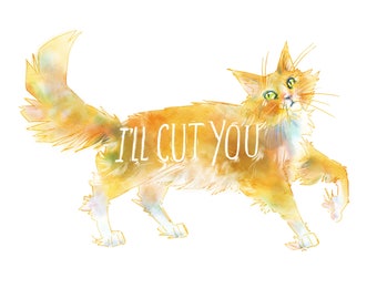 Sassy cat | Etsy