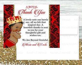 Royal thank you | Etsy
