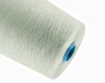 Organic Natural Flax Linen Yarn Thread on cone 2 ply / 3 ply